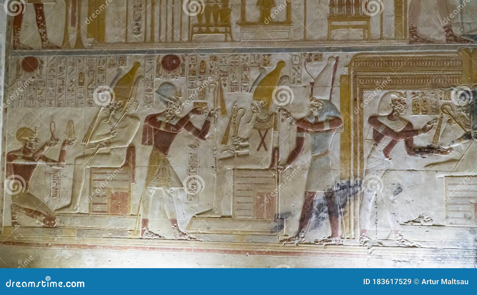 Temple of Seti I in Abydos. Abydos is Notable for the Memorial Temple ... Temple of Seti I in Abydos. Abydos is Notable for the Memorial Temple ...