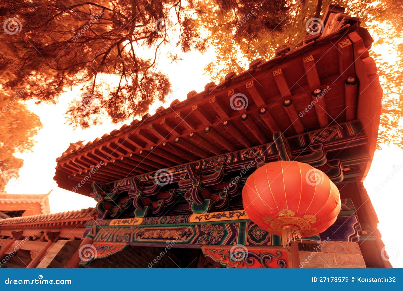 Temple in Shao Lin stock image. Image of temple, chinese - 27178579