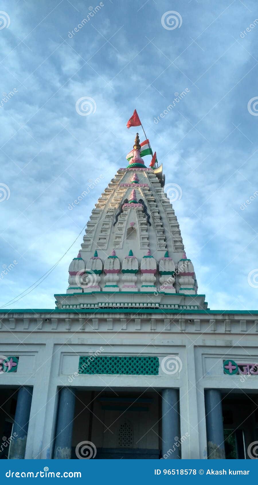 Temple stock photo. Image of view, gosai, temple, mandir - 96518578