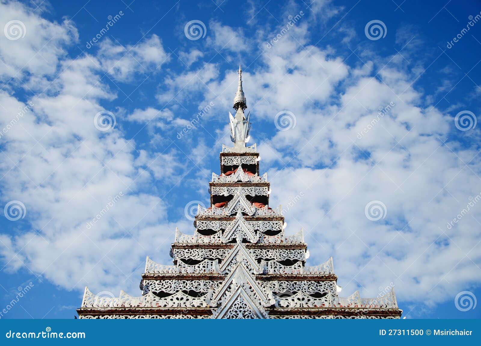 Temple Silver stock photo. Image of exterior, bangkok - 27311500