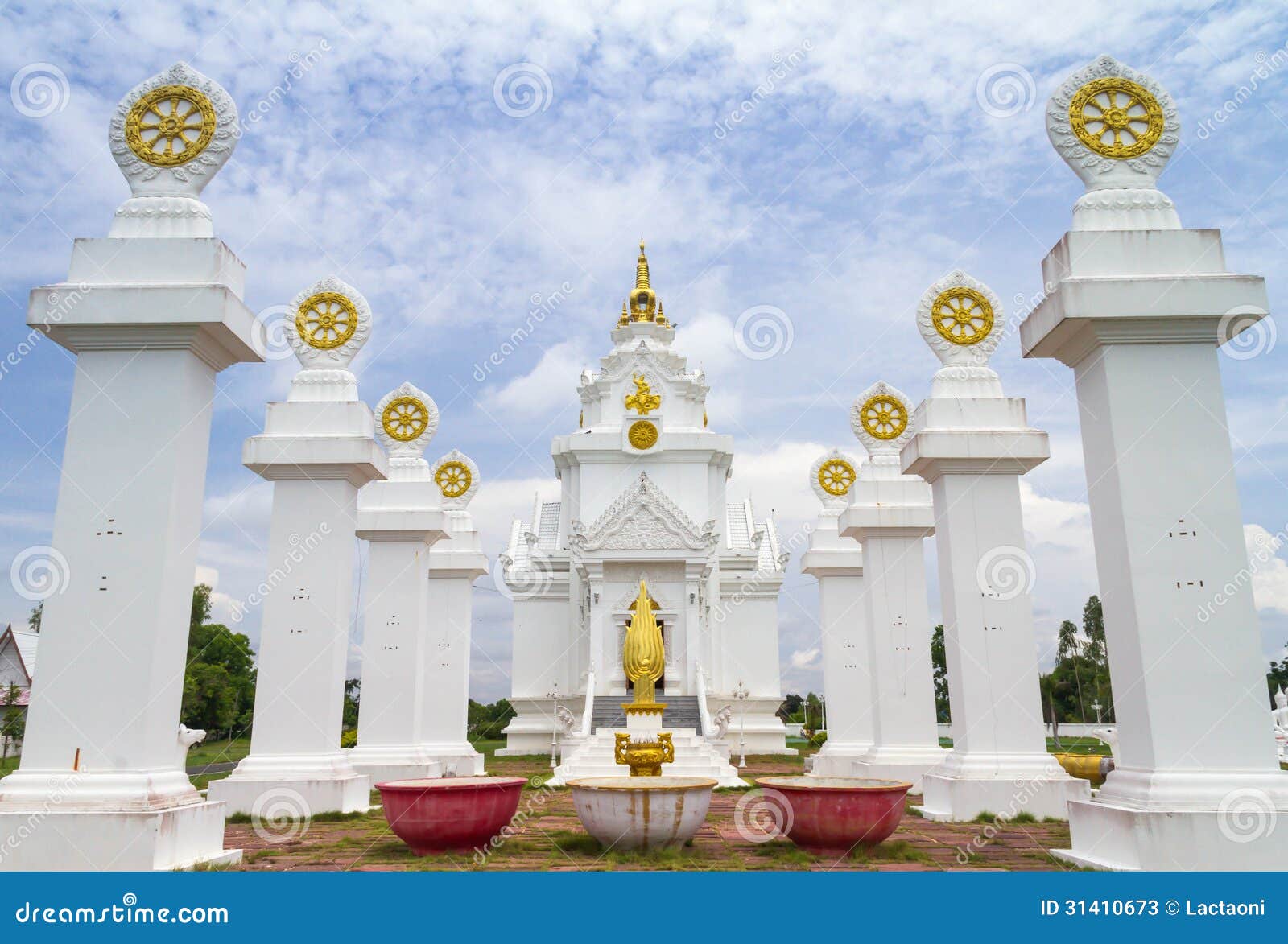 Temple Sisaket Thailand stock image. Image of ornate - 31410673