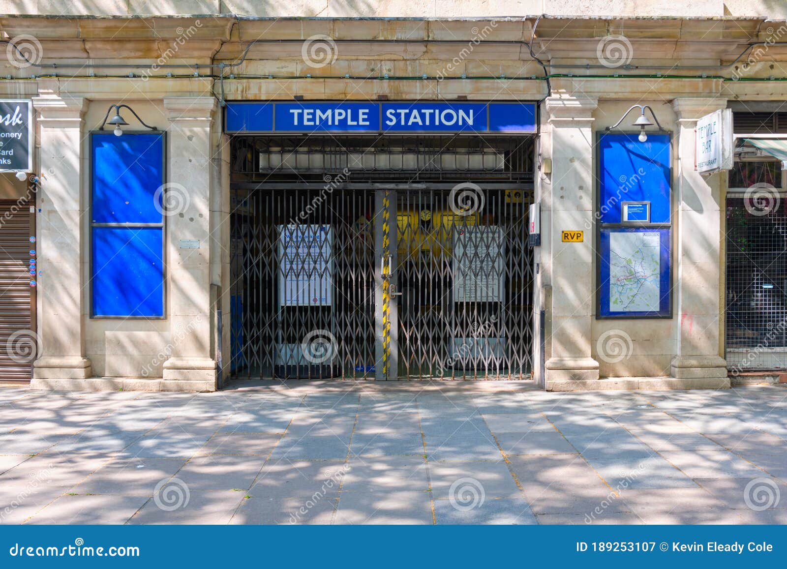Temple Station Closed during Lock Down Editorial Photography - Image of ...