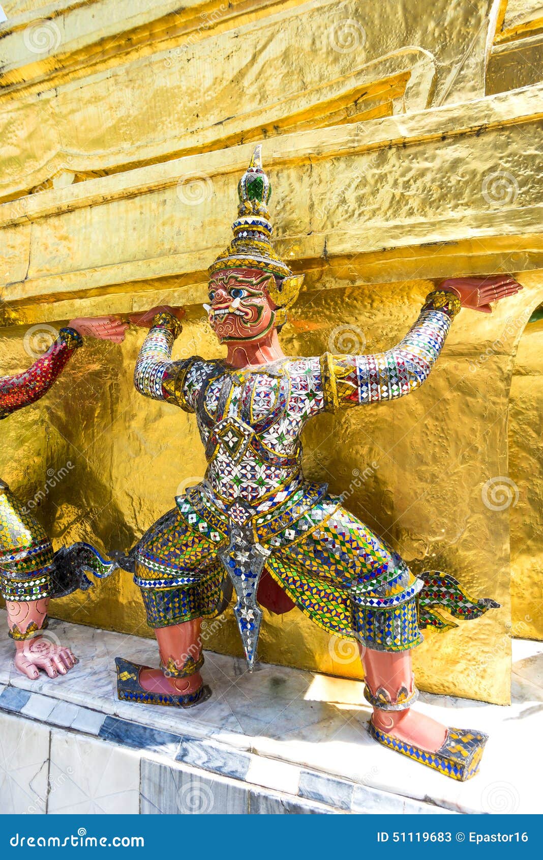 Temple Statue Demon stock image. Image of bright, statue - 51119683