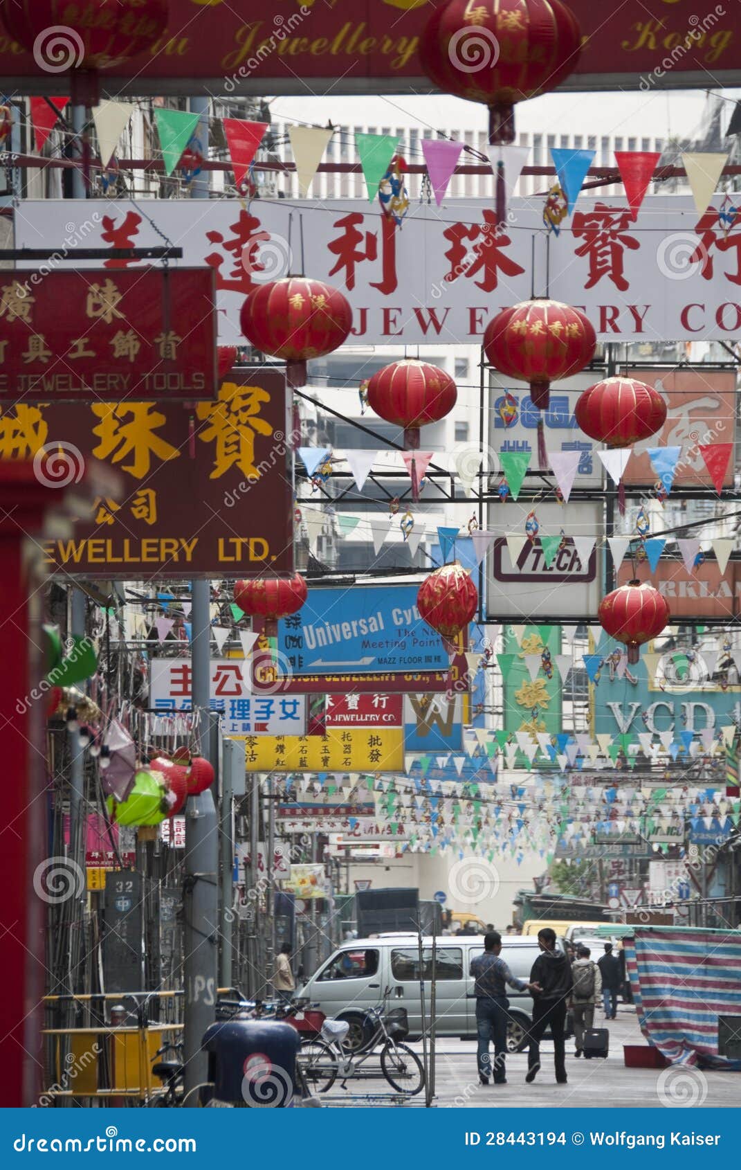 Temple Street Hong Kong editorial stock image. Image of colorful - 28443194