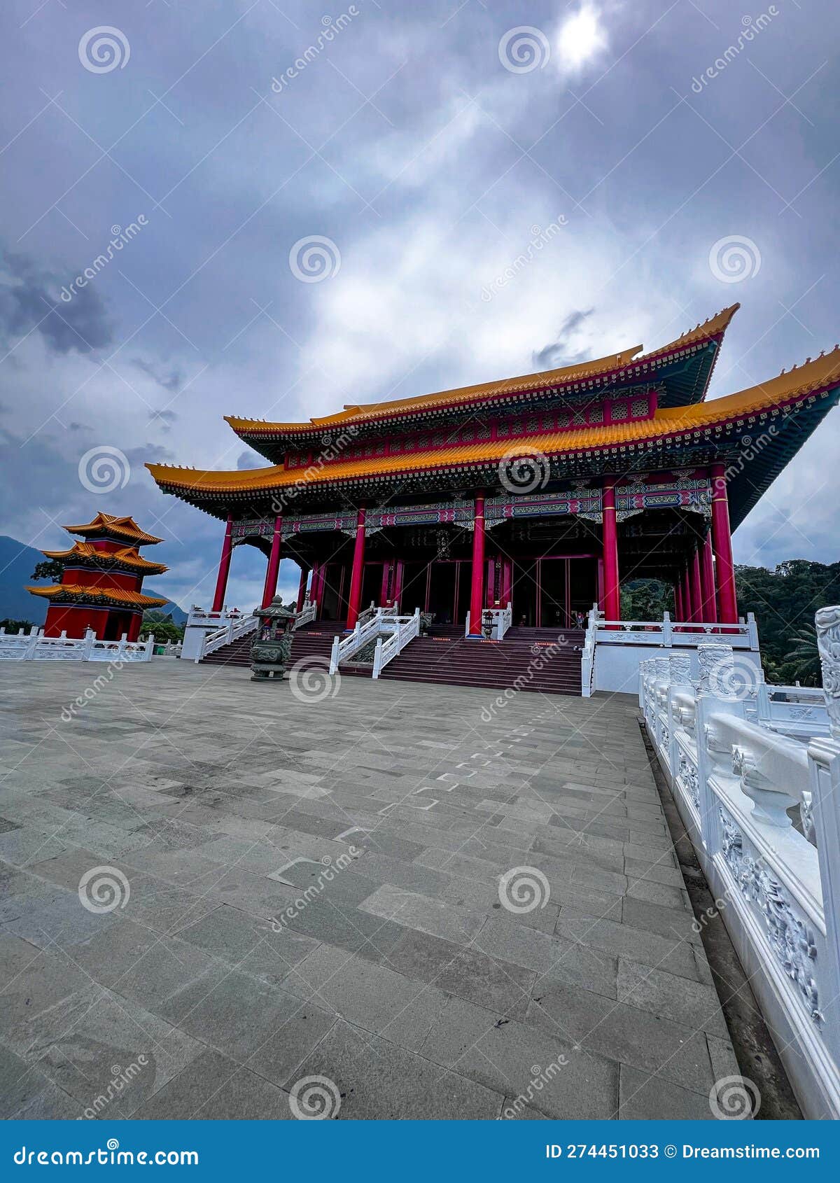 Temple of Thai Pak Kung Singkawang Editorial Stock Photo - Image of ...