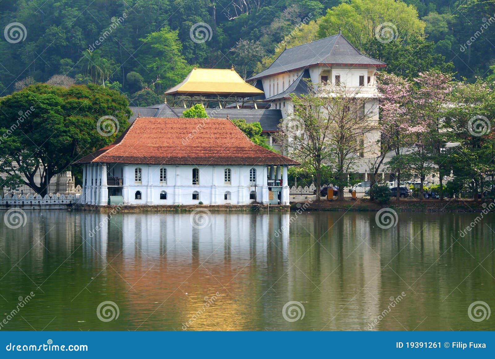 Temple of the Tooth stock image. Image of landmark, tooth - 19391261