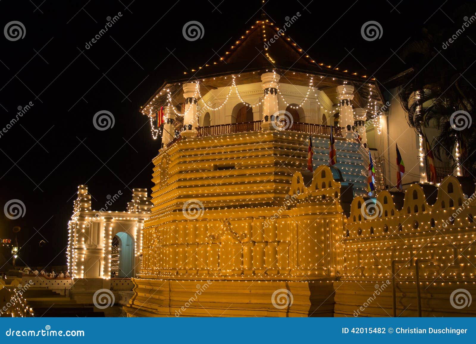 Temple of the Tooth, Kandy, Sri Lanka Stock Photo - Image of country ...