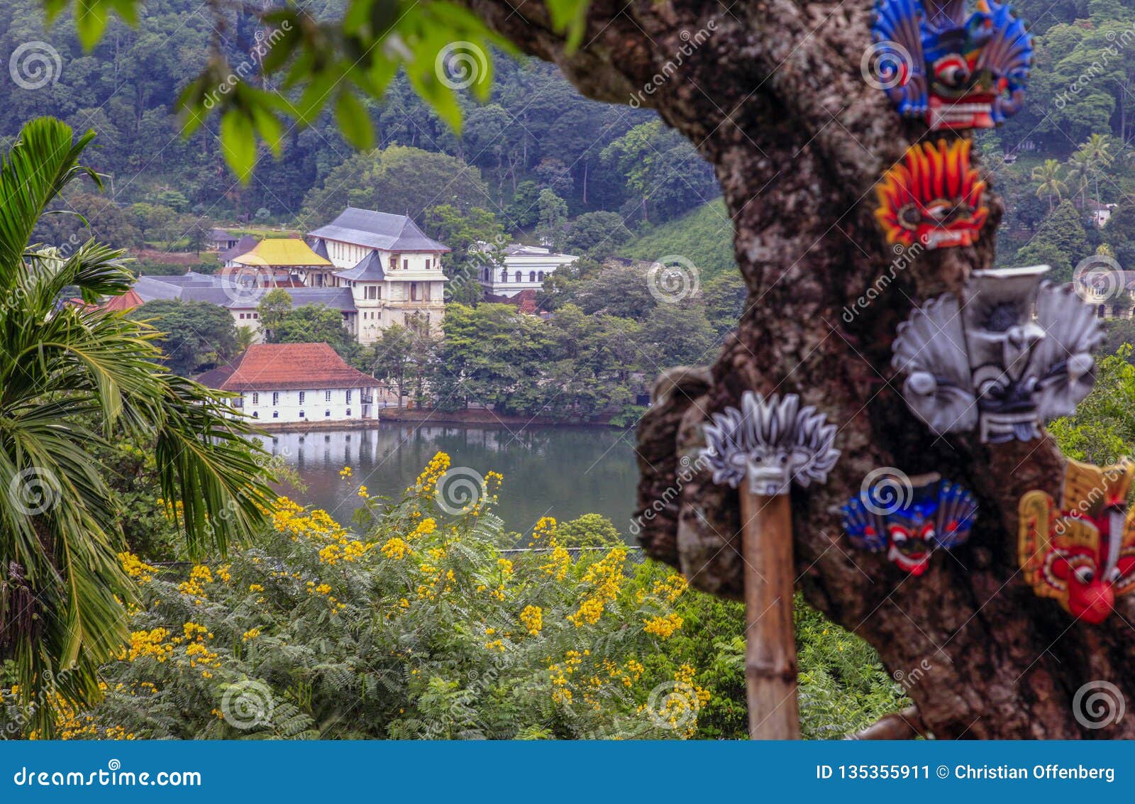 Temple of the Tooth in Kandy Stock Image - Image of buddha, maligawa ...