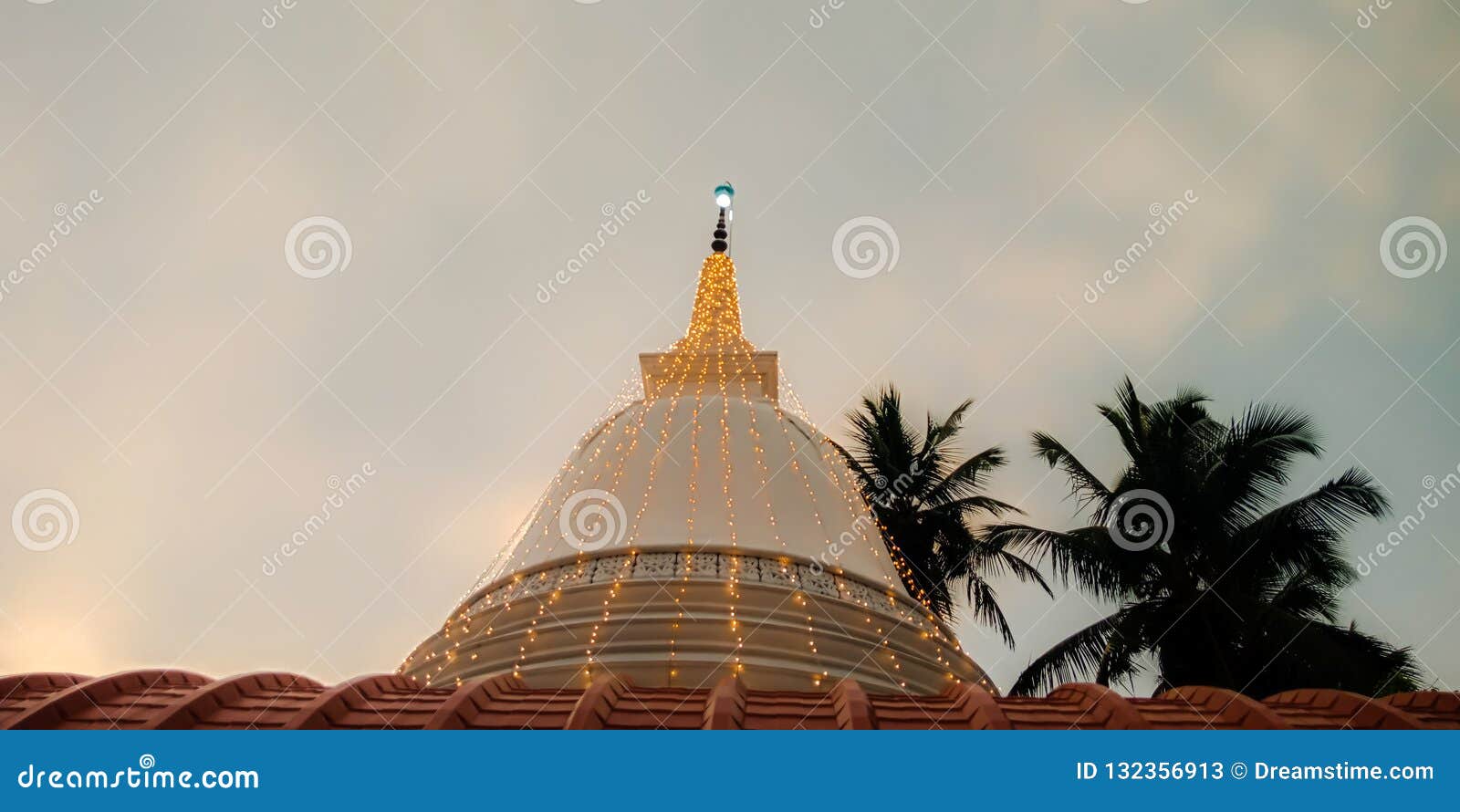 Temple Tower from Sri Lanka Editorial Stock Photo - Image of temple ...