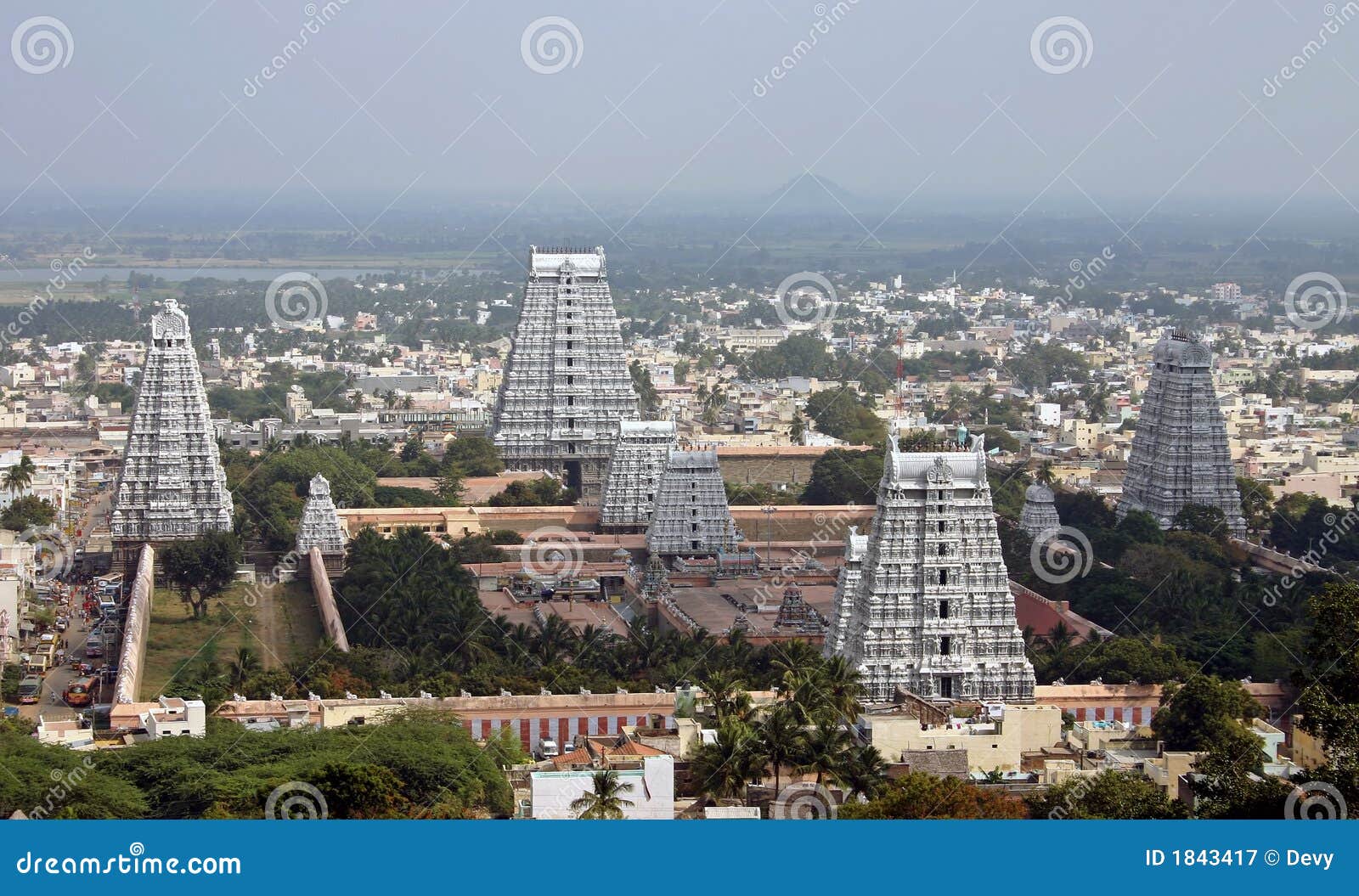 Temple Towers in India stock image. Image of india, landmark - 1843417