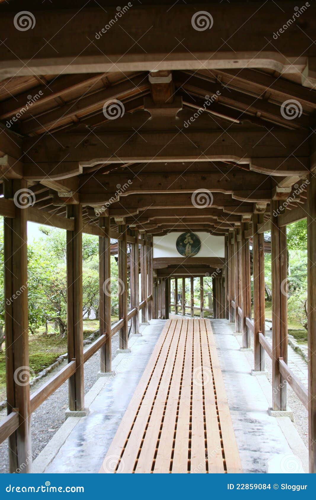 Temple Walkway stock photo. Image of detail, outside - 22859084