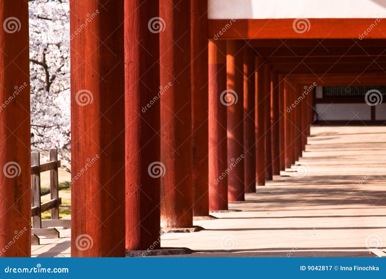 Temple Walkway stock image. Image of history, architecture - 9042817