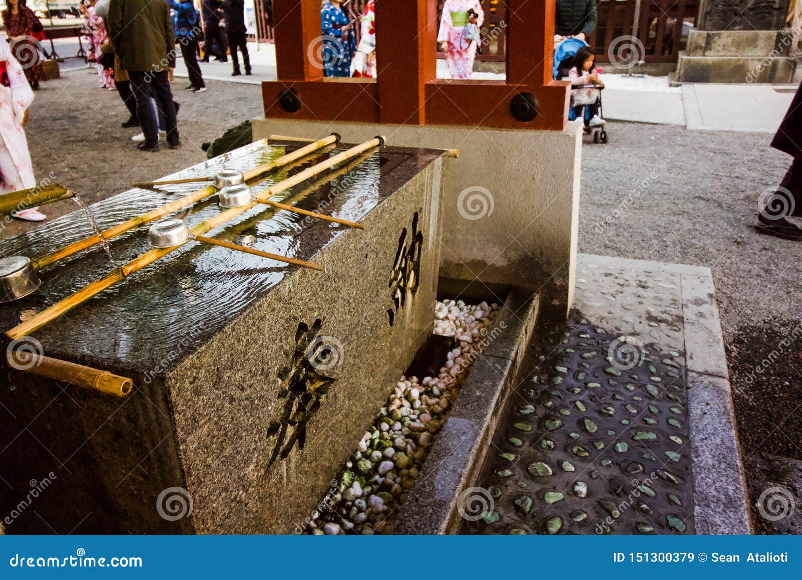 Temple Wash Basin in the Court Yard Editorial Stock Image - Image of ...