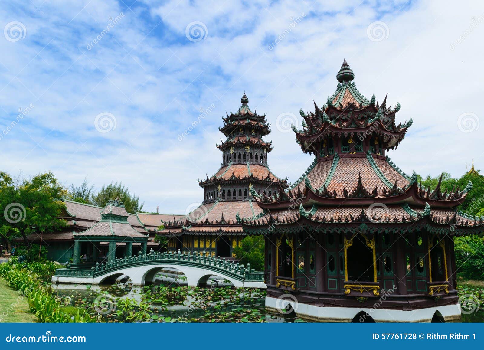 Temple stock photo. Image of ornamental, architecture - 57761728