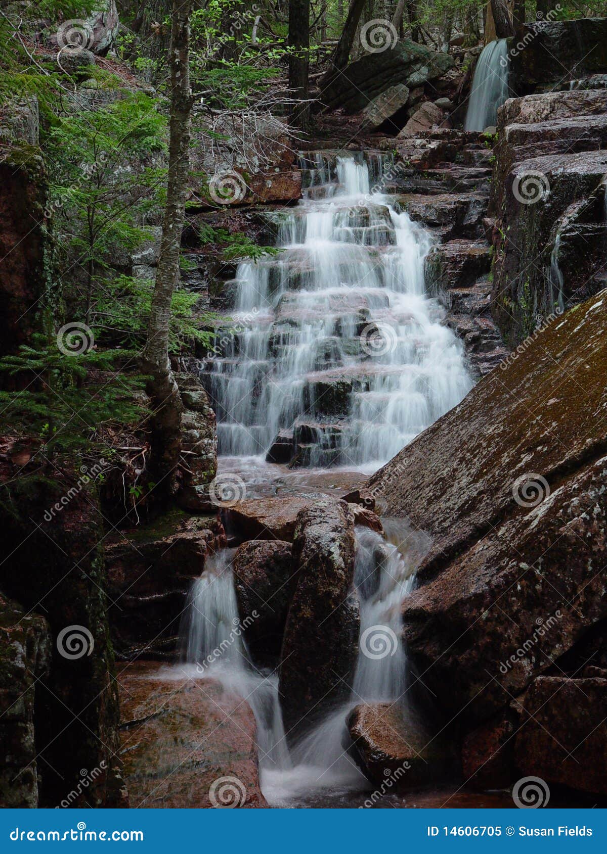 The Temple Waterfall stock image. Image of rocks, water - 14606705