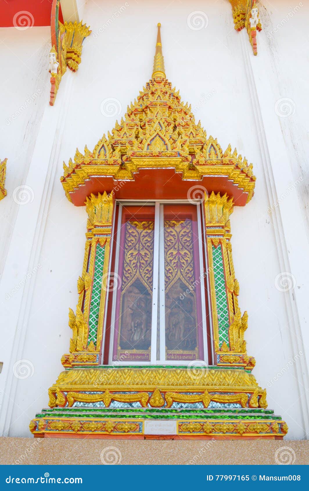 Temple Window Royalty-Free Stock Photo | CartoonDealer.com #77997165