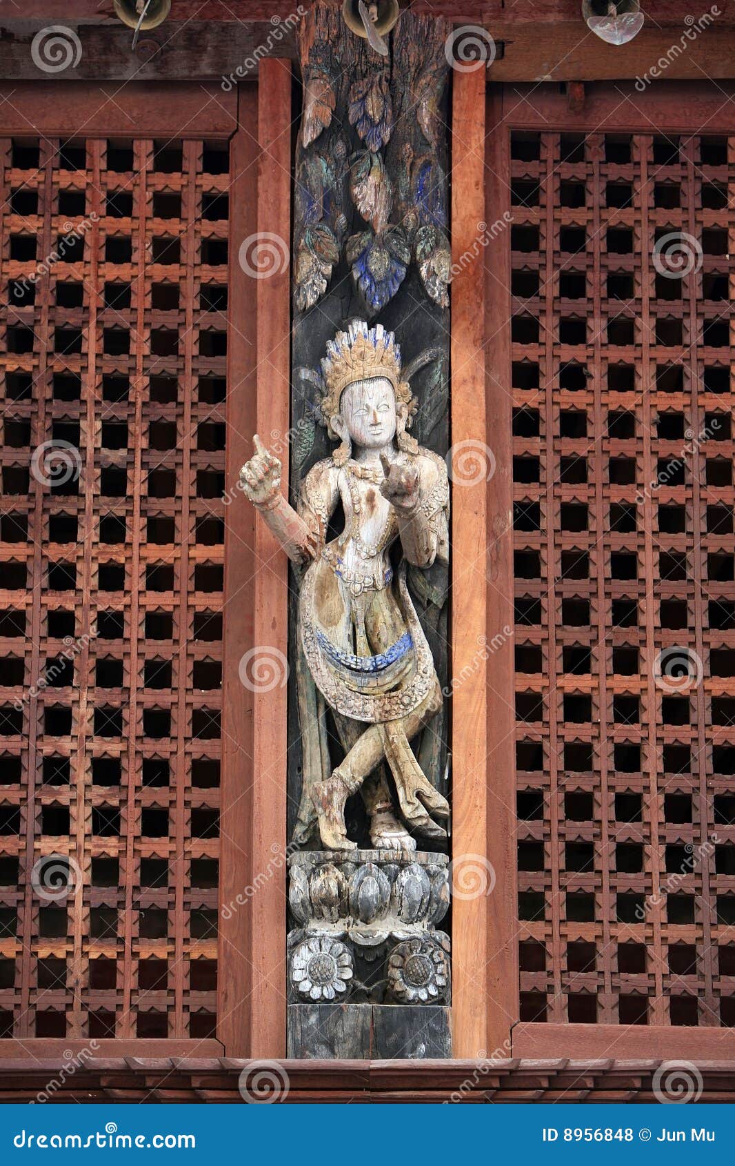 Temple windows stock photo. Image of worship, frame, oriental - 8956848