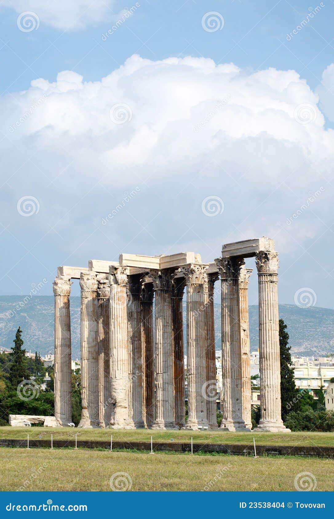 The Temple of Zeus stock photo. Image of memorial, city - 23538404