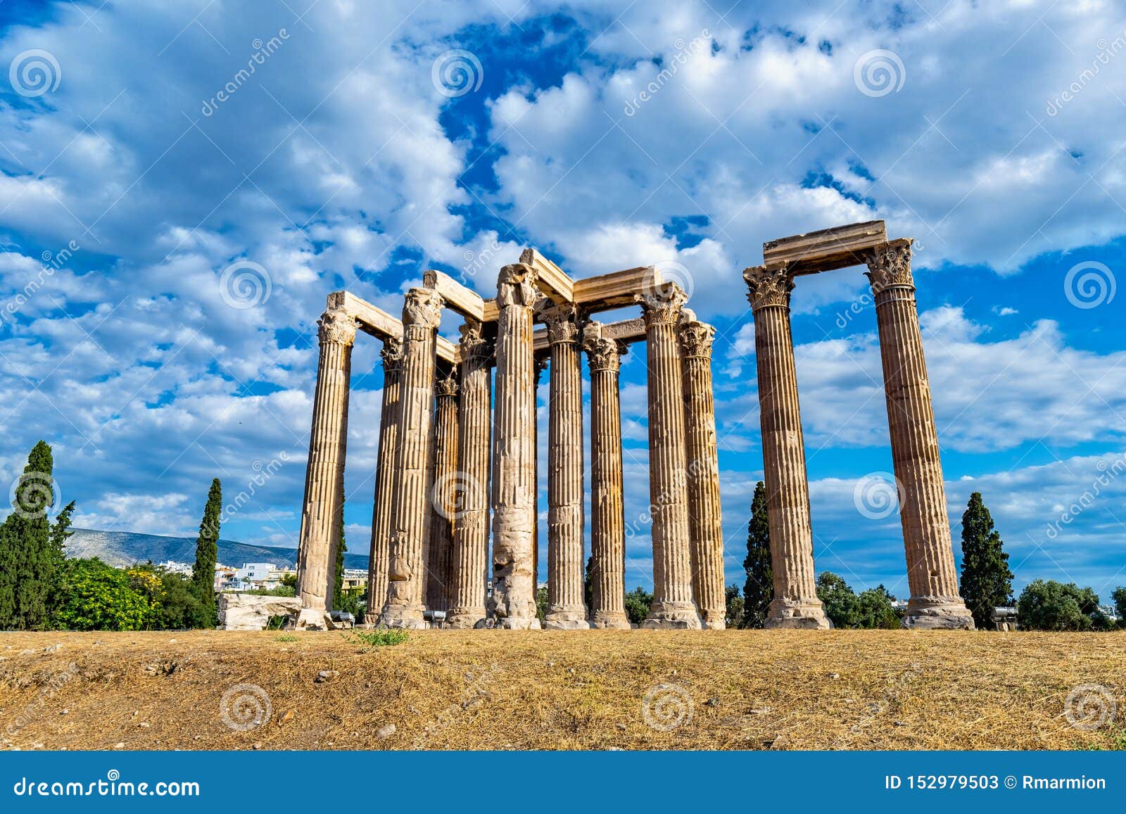 Temple of Zeus stock image. Image of history, tour, tourism - 152979503