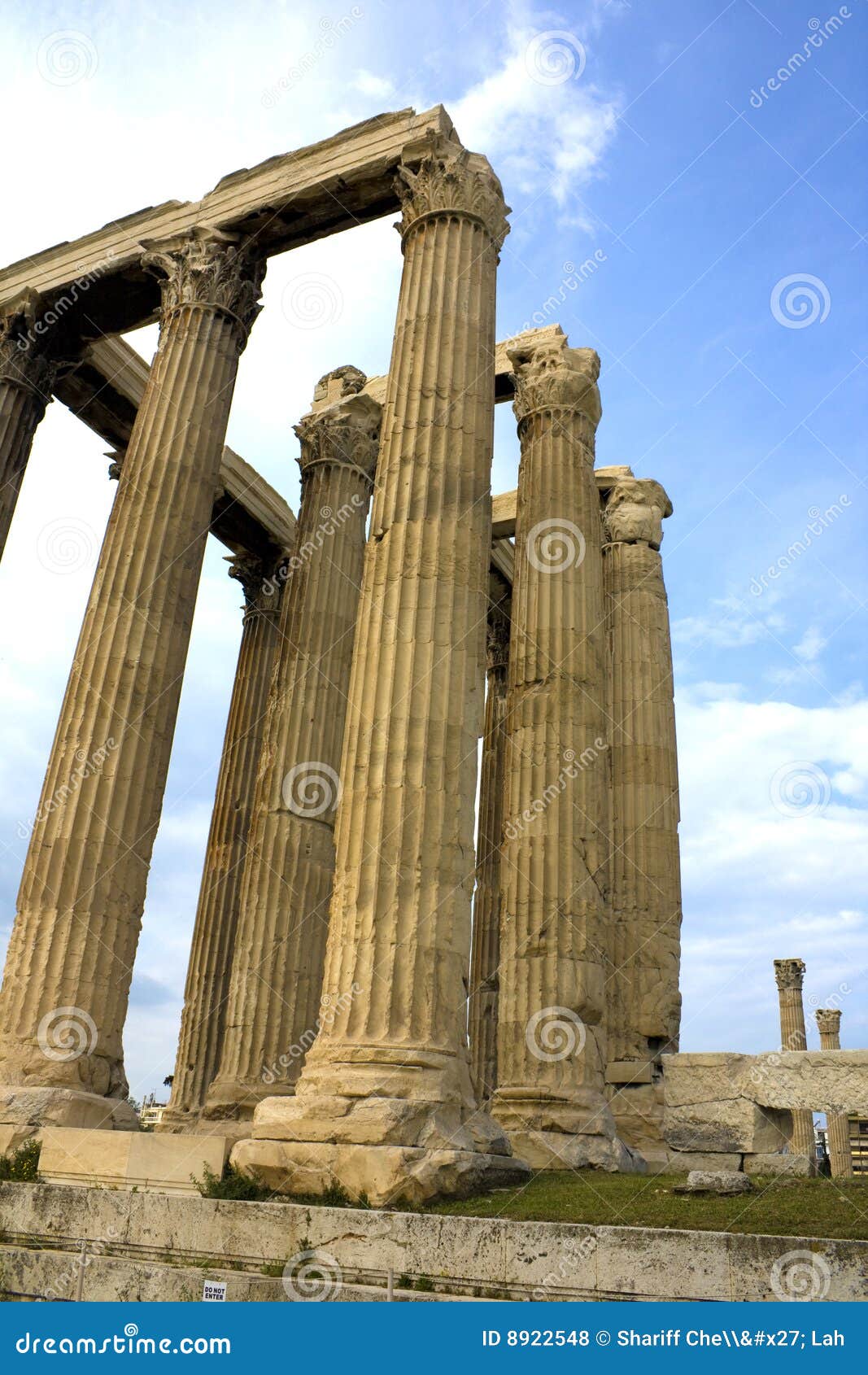 Temple of Zeus, Olympia, Greece Stock Photo - Image of ancient, zeus ...