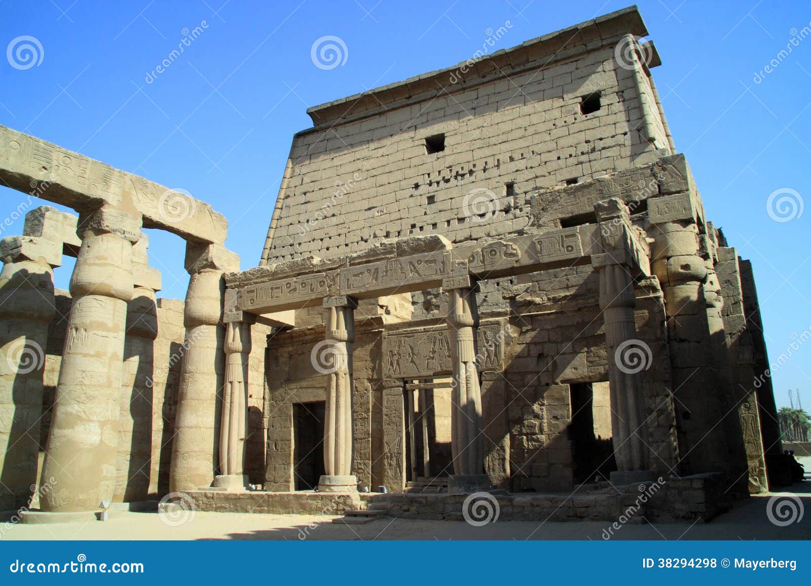 Temples along the Nile stock photo. Image of tourism - 38294298