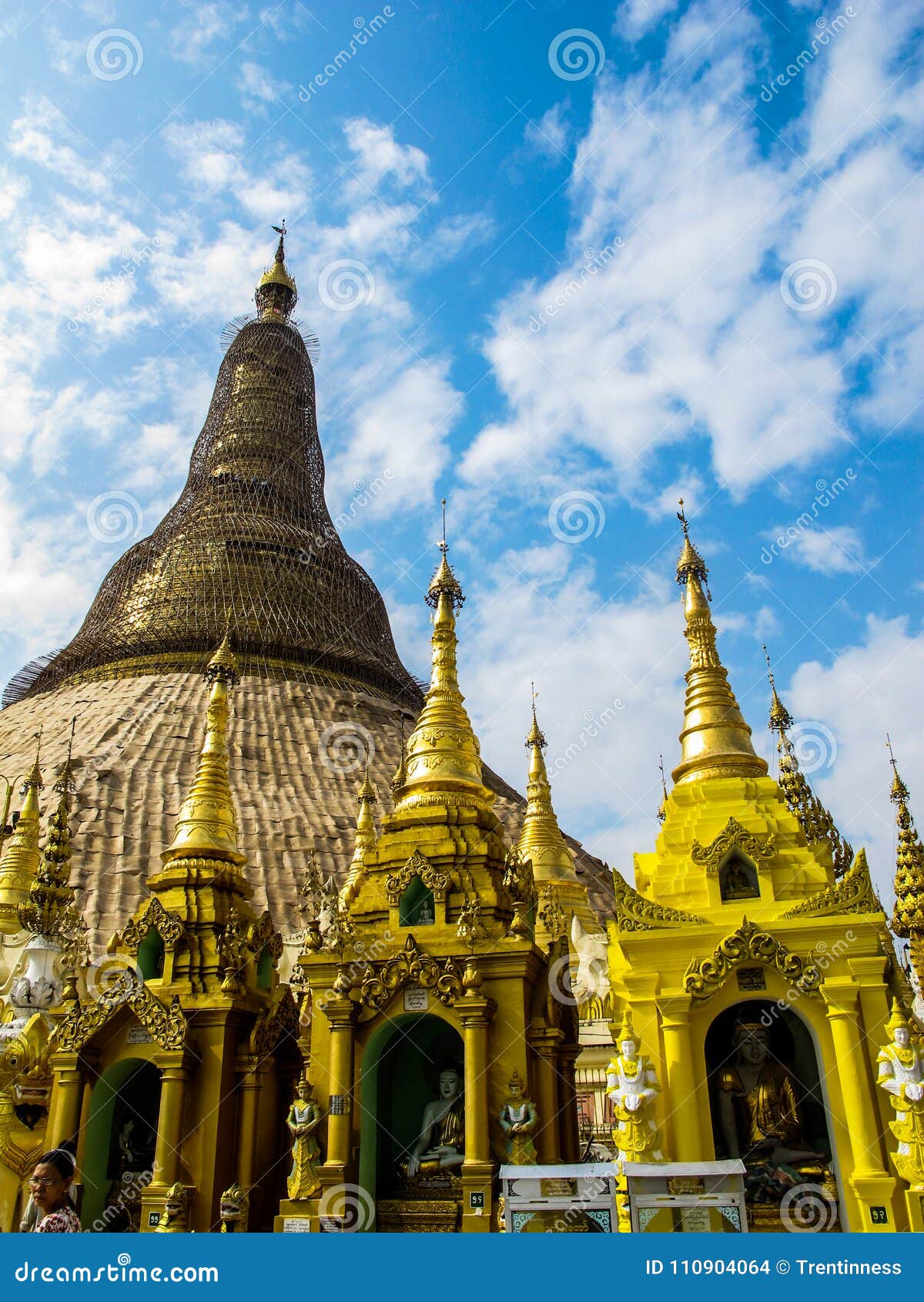 Myanmar Temples in the Summer Editorial Stock Image - Image of ancient ...