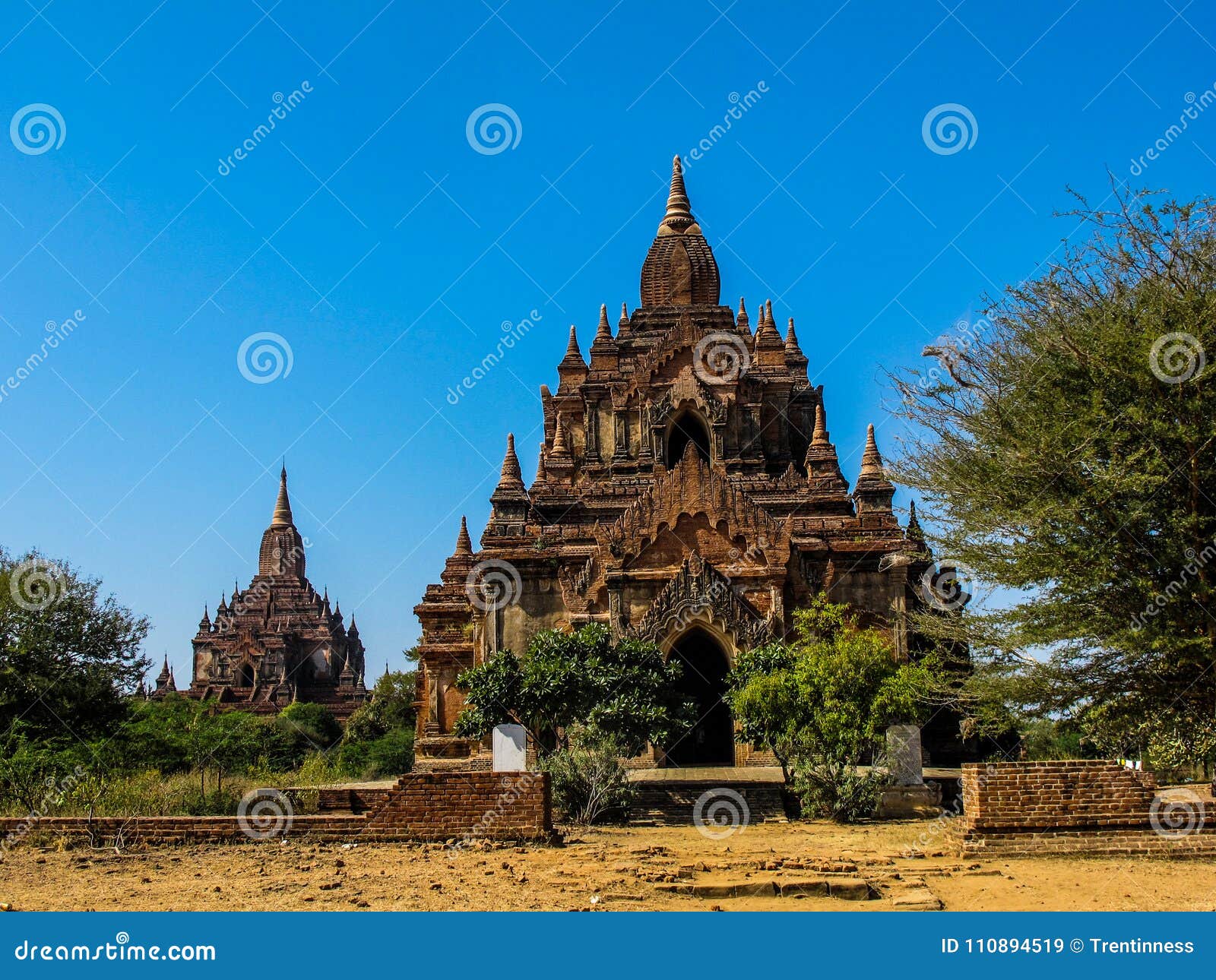 Temples and Ancientbuilding in Myanmar Editorial Stock Image - Image of ...