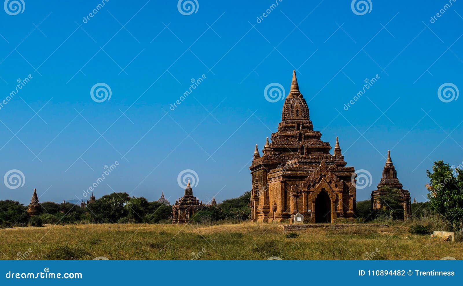 Temples and Ancientbuilding in Myanmar Editorial Photography - Image of ...