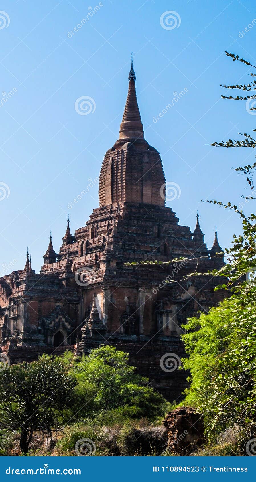 Temples and Ancientbuilding in Myanmar Editorial Stock Photo - Image of ...