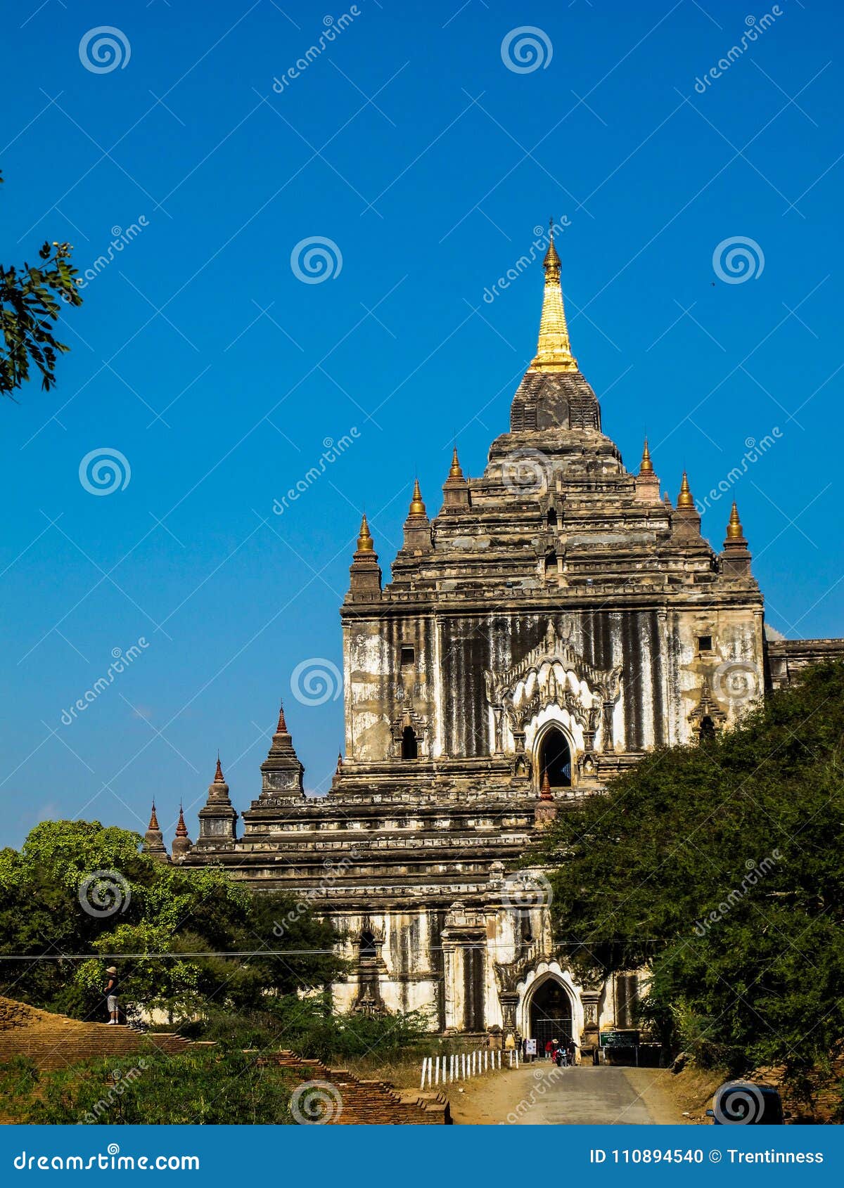 Temples and Ancientbuilding in Myanmar Editorial Image - Image of ...