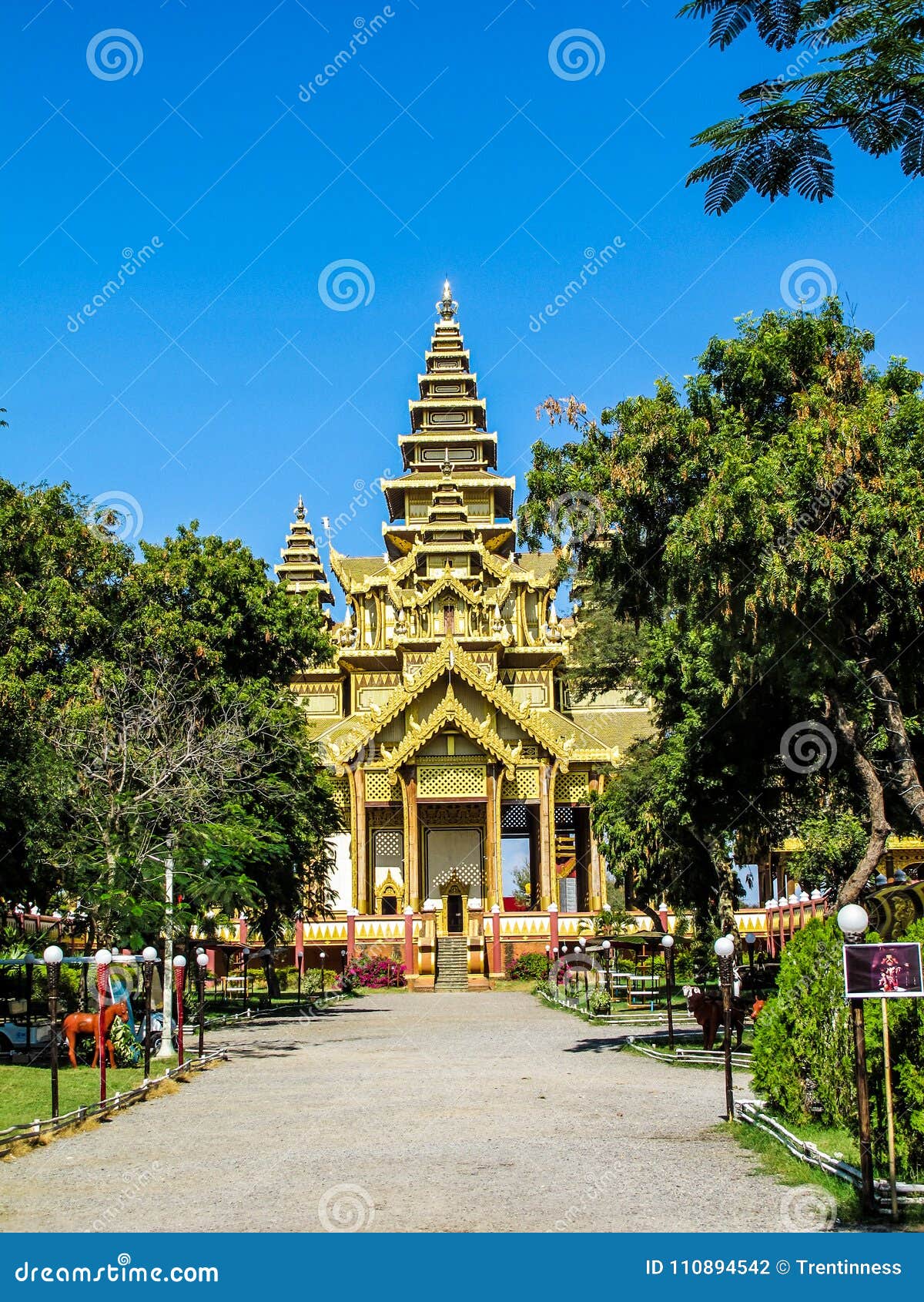 Temples and Ancientbuilding in Myanmar Editorial Photography - Image of ...