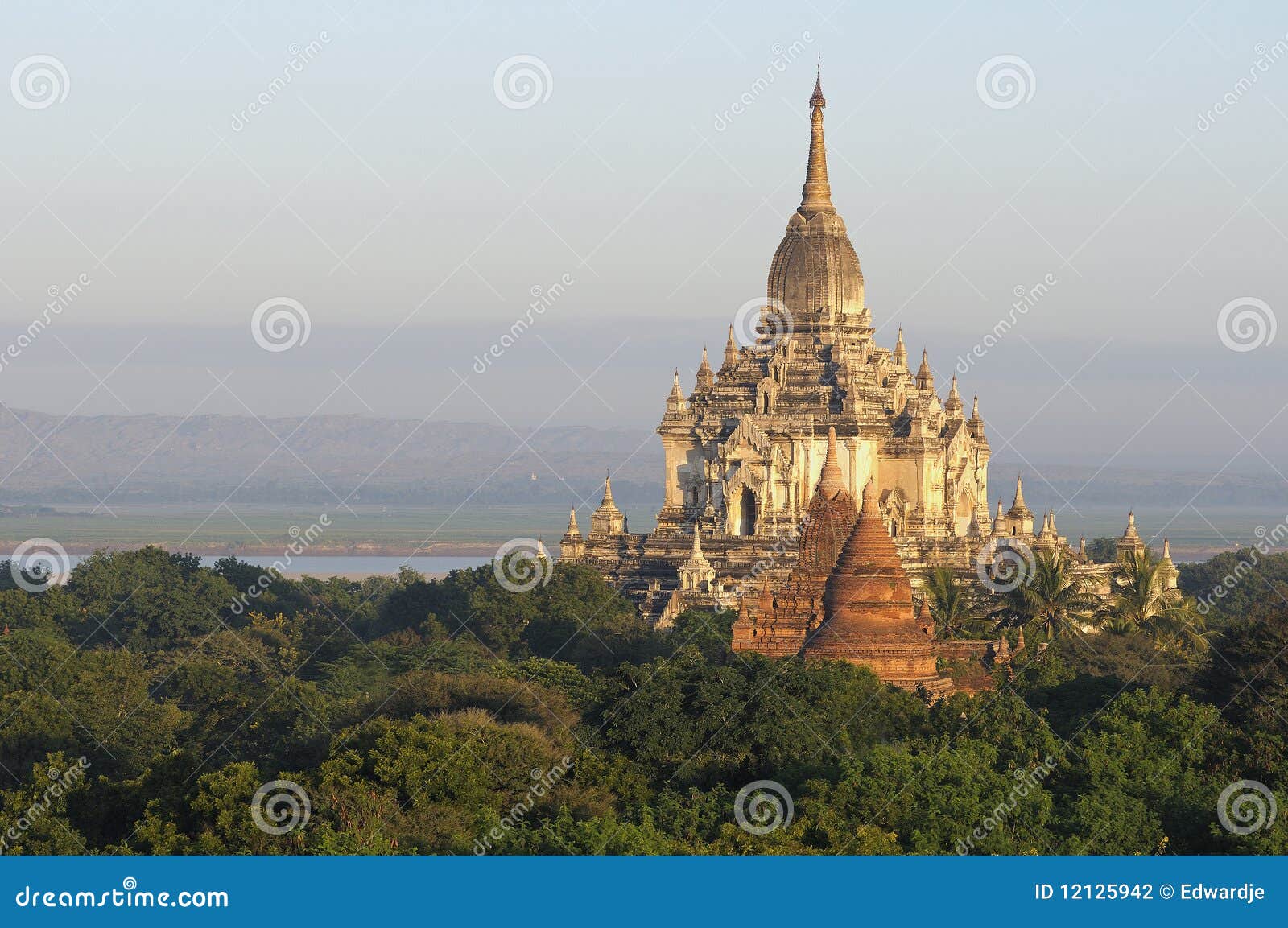 Temples of Bagan 3 stock photo. Image of asia, view, architecture ...