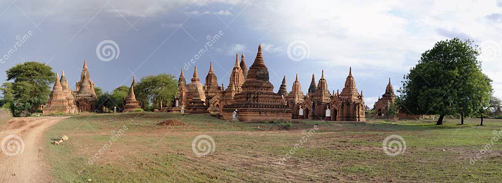 Temples of Bagan Myanmar stock photo. Image of angkor - 31846628