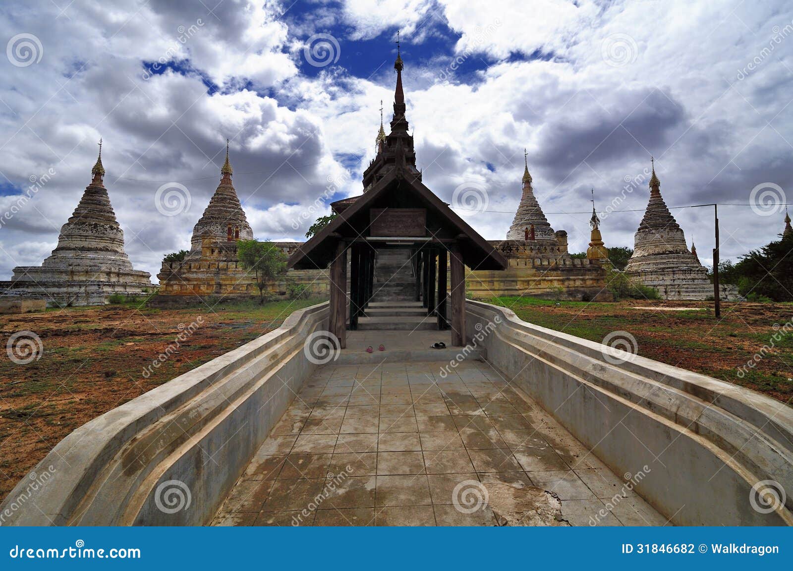 Temples of Bagan Myanmar stock photo. Image of color - 31846682