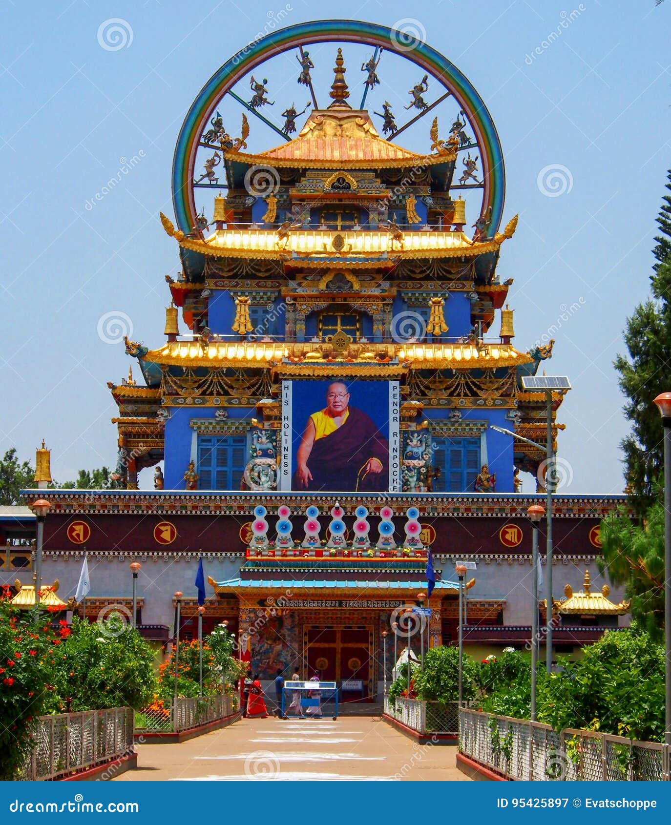 Kushalnagar Temples in India Editorial Photography - Image of landmark ...