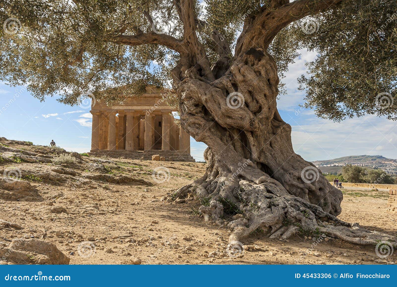 Temples valley - Sicily stock photo. Image of landscape - 45433306
