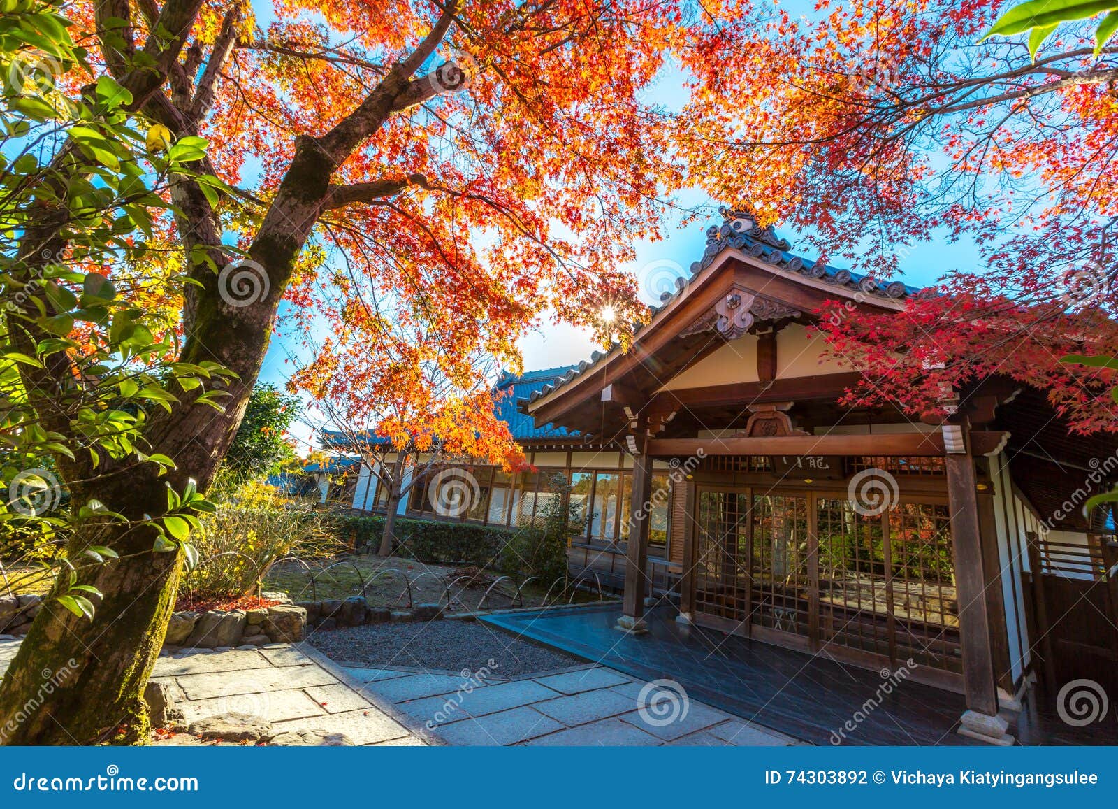 Templo Arashiyama Kyoto De Tenryu-ji Foto de archivo - Imagen de kyoto ...