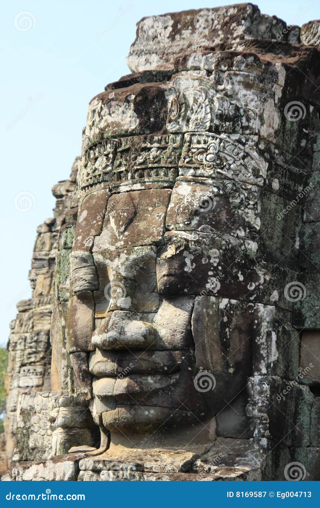 Templo de Angkor Thom imagen de archivo. Imagen de edificio - 8169587