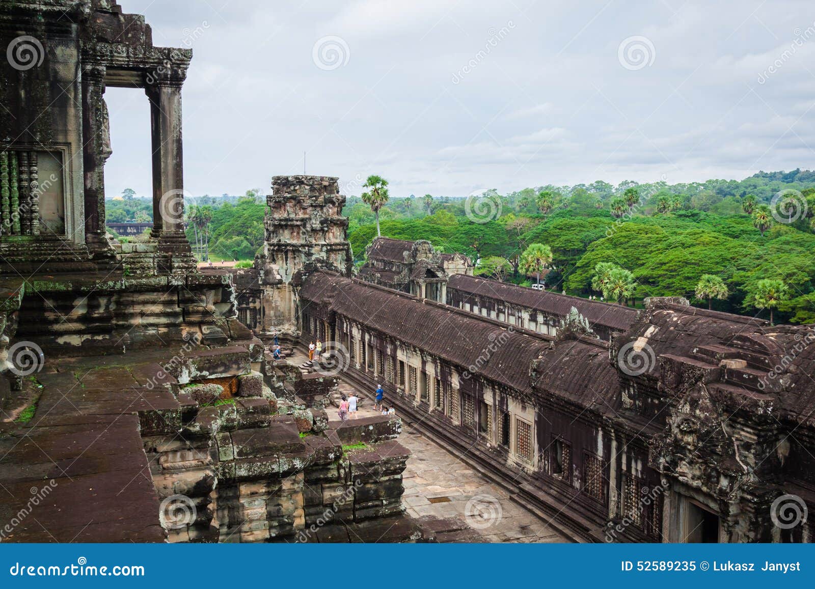 Templo De Angkor Wat, Siem Reap, Cambodia Imagem Editorial - Imagem de ...