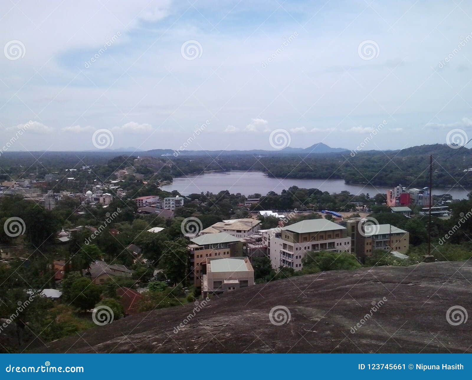 Templo De Athugala En El Kurunagala - Sri Lanka Imagen de archivo ...
