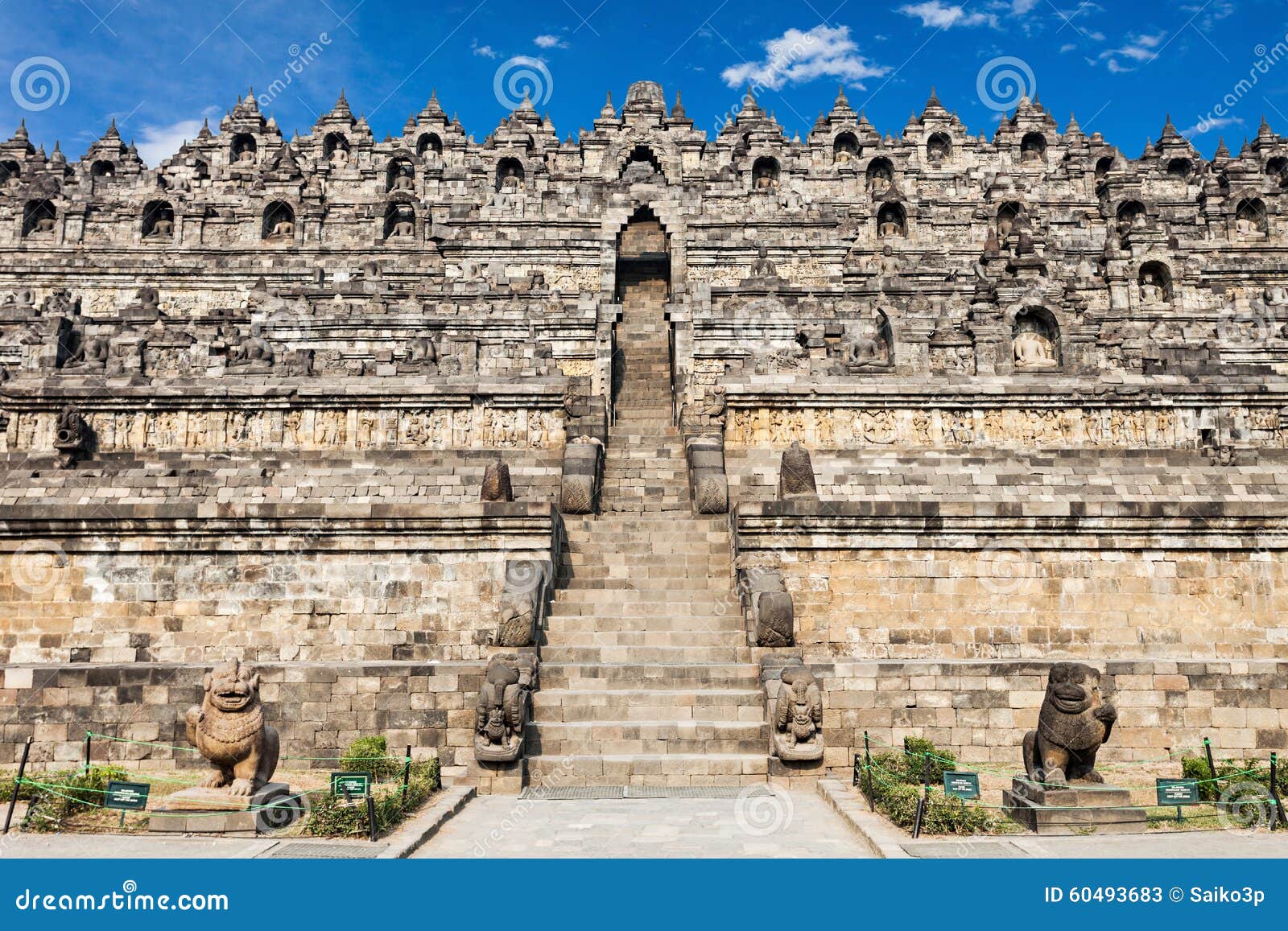 Templo de Borobudur imagen de archivo. Imagen de recorrido - 60493683