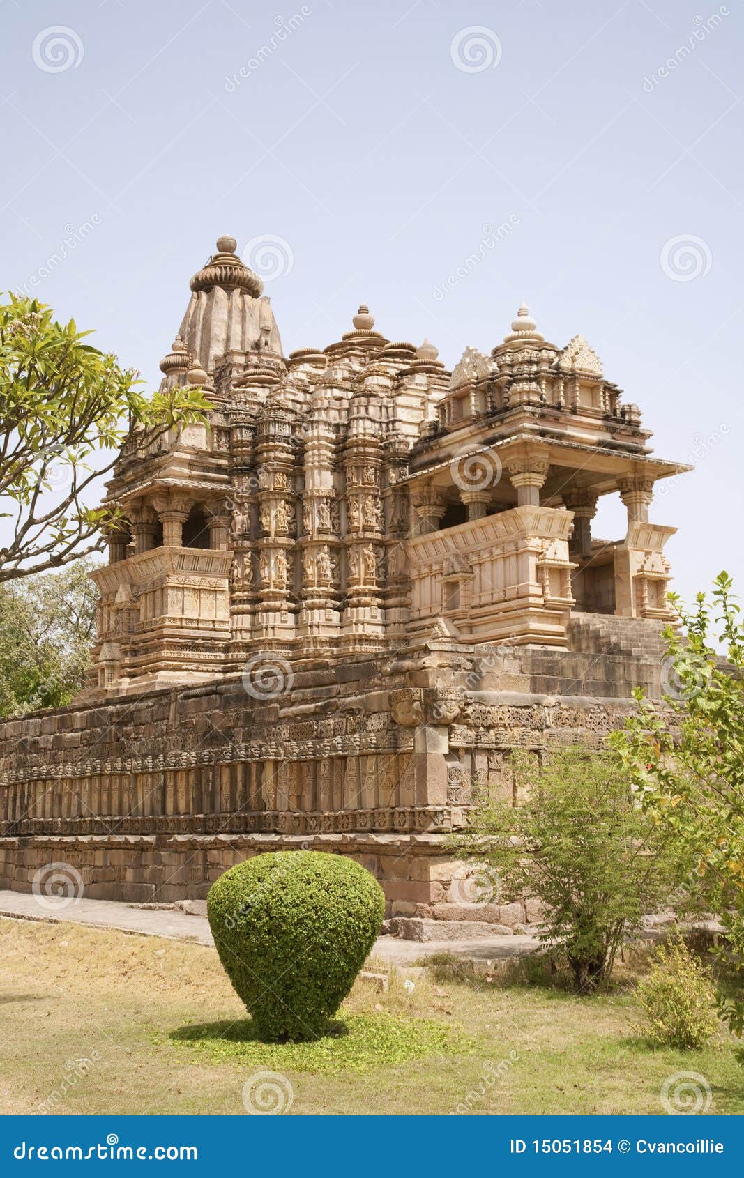 Templo De Chitragupta, Khajuraho Foto de archivo - Imagen de arenisca ...