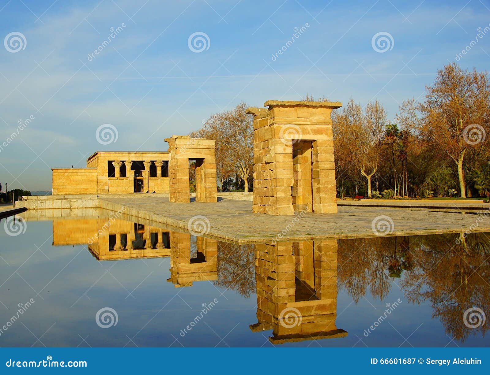 Templo de Debod imagen de archivo. Imagen de paisaje - 66601687