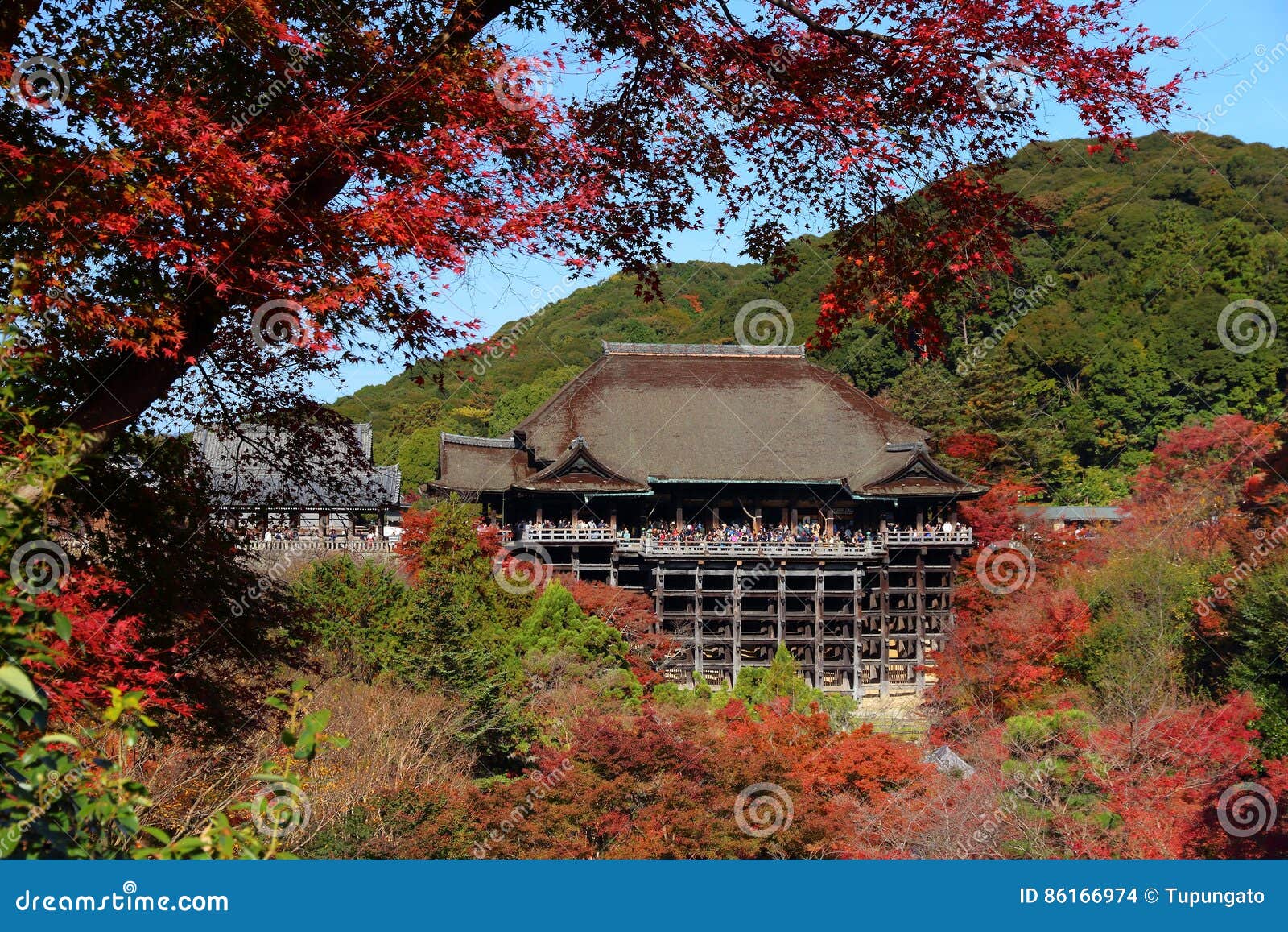 Templo de Kiyomizu-dera foto de archivo. Imagen de parque - 86166974