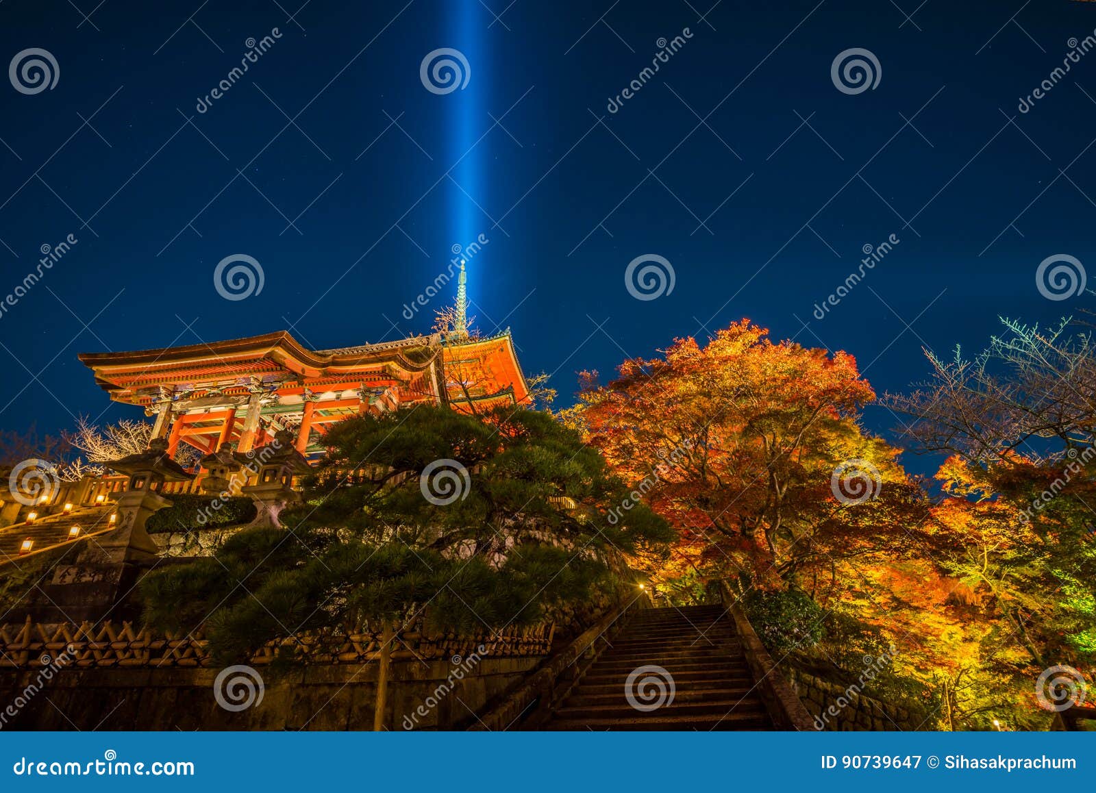 Templo de Kiyomizu-dera fotografia editorial. Imagem de patrimônio ...
