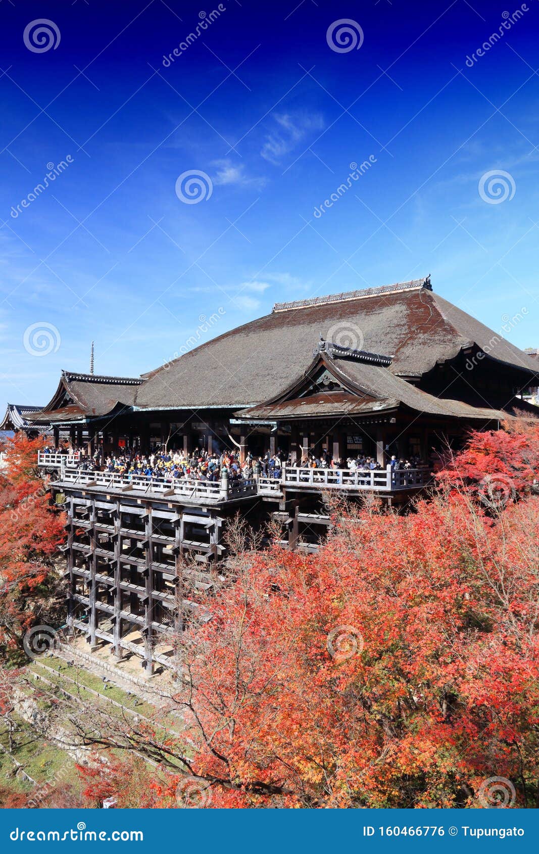 Templo De Kiyomizu-dera, Kyoto Foto editorial - Imagen de follaje ...