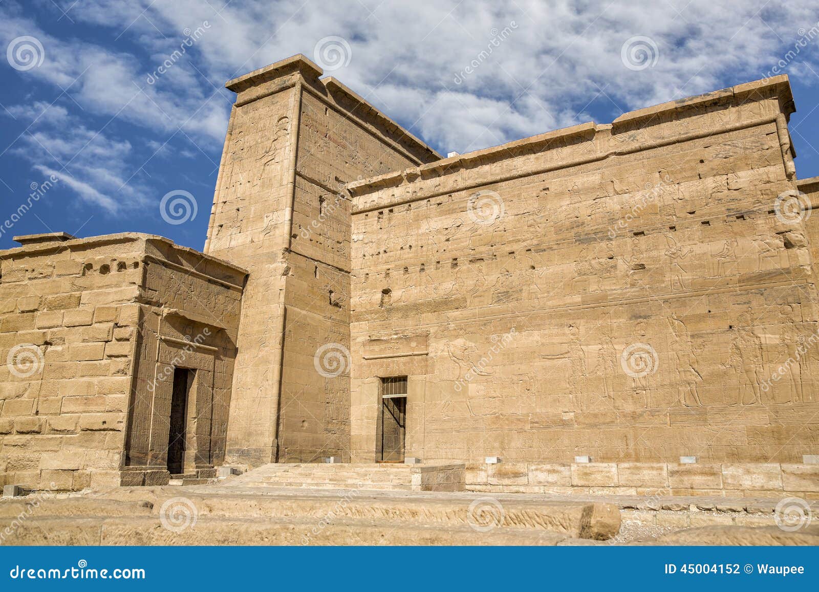 Templo de Philae fotografia editorial. Imagem de templo - 45004152