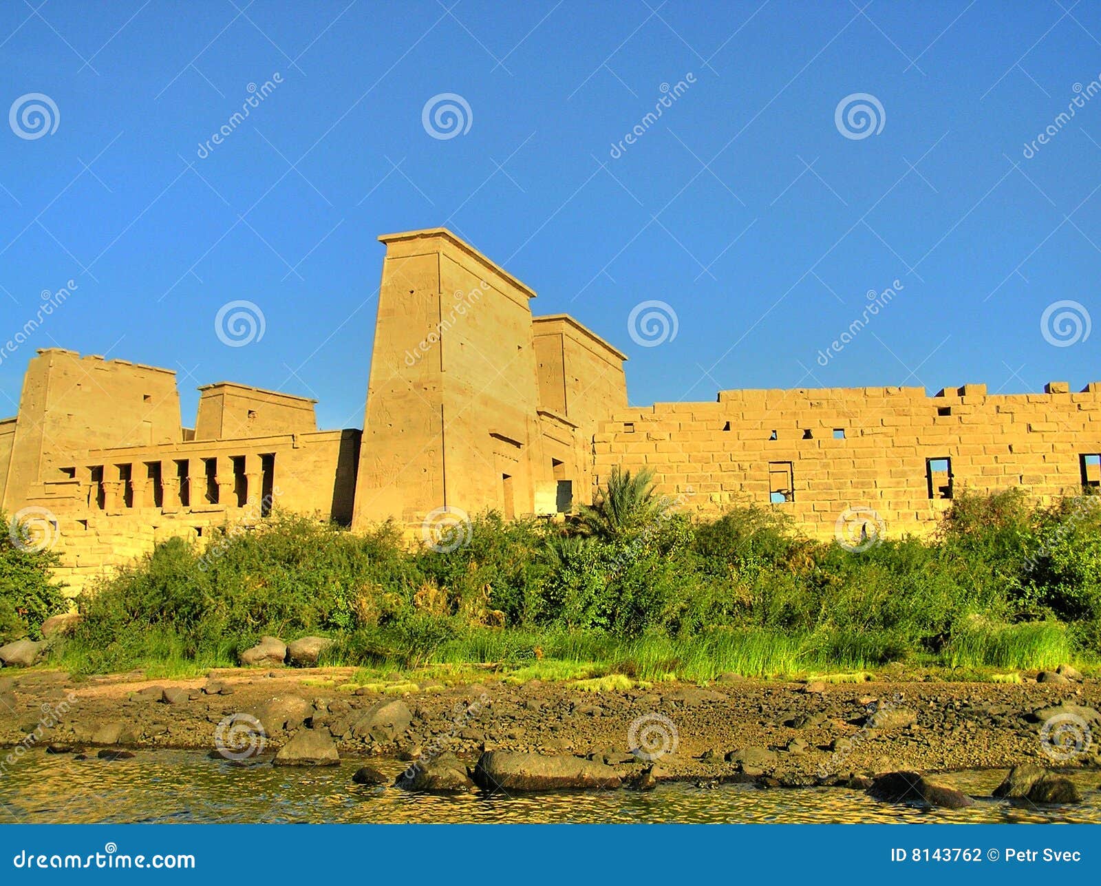 Templo de Philae foto de archivo. Imagen de nacionalidades - 8143762