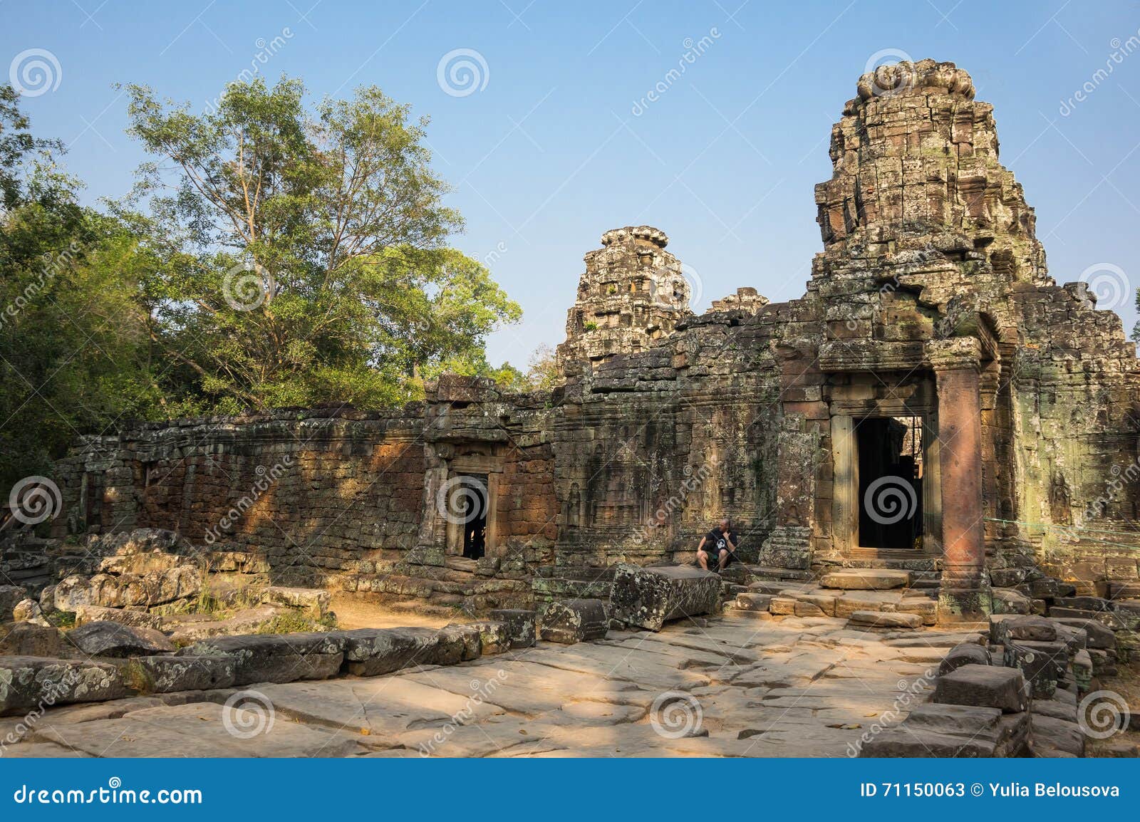 Templo de TA Prohm foto de archivo editorial. Imagen de budismo - 71150063