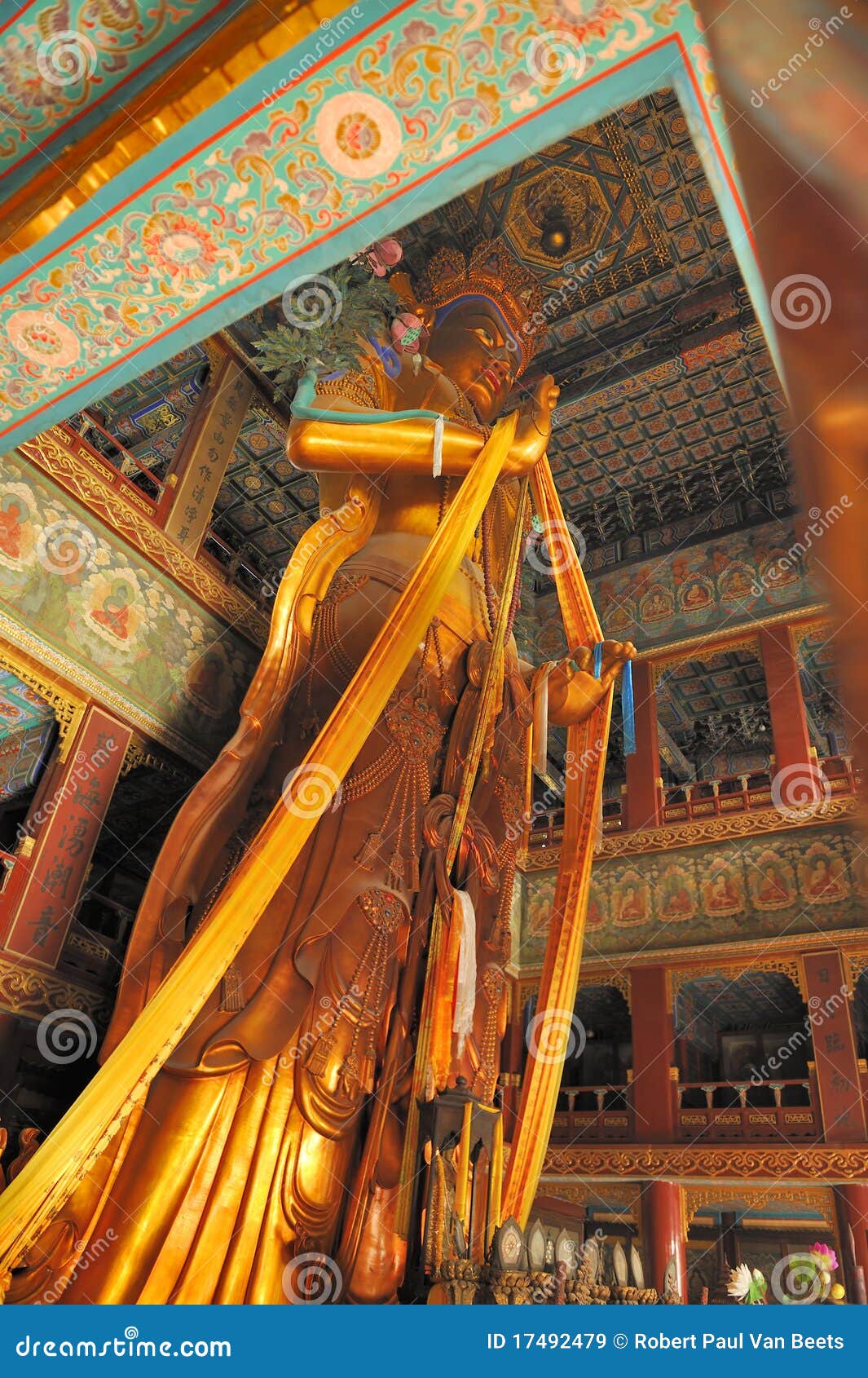 Templo Do Lama (YongHeGong), Beijing Imagem de Stock - Imagem de ...